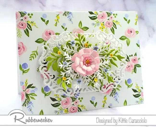 Use Your Fancy Edge Dies As a Focal Element - Kittie Kraft