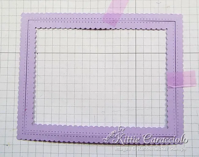 Layering Die Cut Frames for Easy Custom Accents - Kittie Kraft