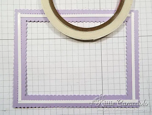 Layering Die Cut Frames for Easy Custom Accents - Kittie Kraft