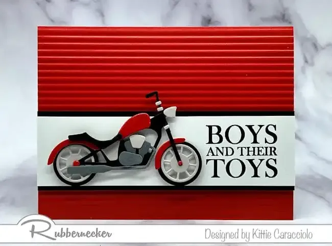 Send a Motorcycle Card Handmade by YOU! - Kittie Kraft