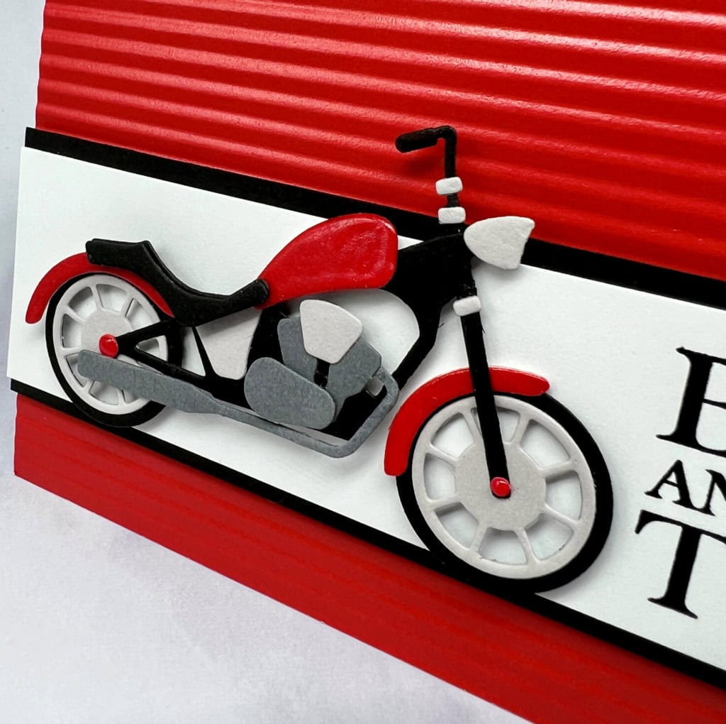 Send a Motorcycle Card Handmade by YOU! - Kittie Kraft