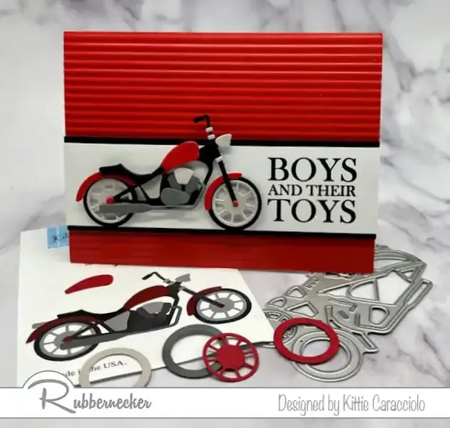 Send a Motorcycle Card Handmade by YOU! - Kittie Kraft