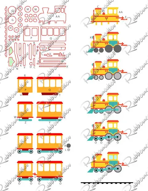 Check Out This Handmade Toy Train Christmas Card! - Kittie Kraft
