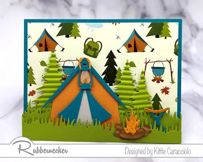 A Fun Handmade Card For Campers! - Kittie Kraft