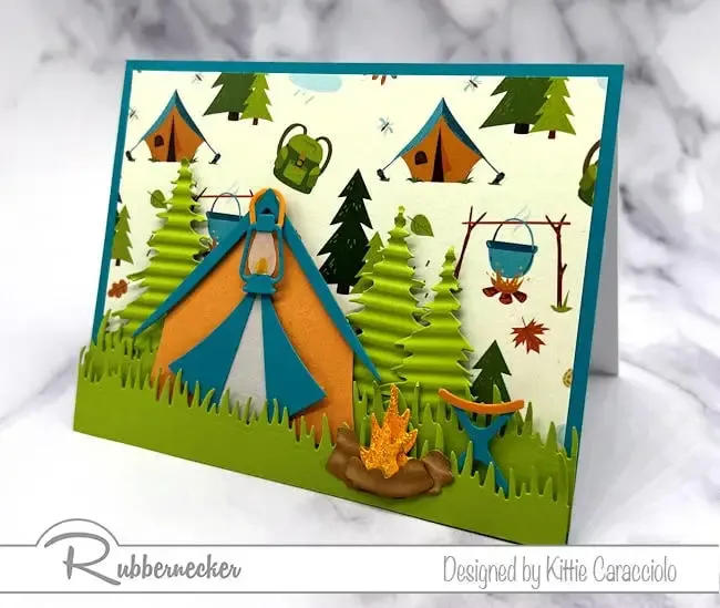 A Fun Handmade Card For Campers! - Kittie Kraft