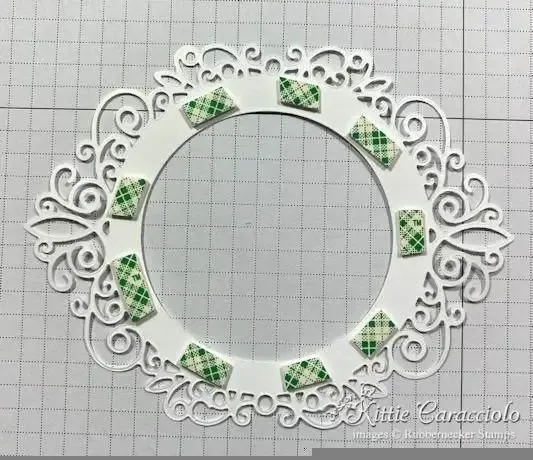 Make a Layered Die Cut Circle Frame For an Easy Card! - Kittie Kraft