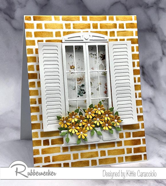 A Handmade See Through Window Card Idea - Kittie Kraft