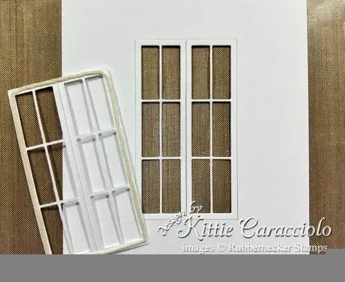 A Handmade See Through Window Card Idea - Kittie Kraft