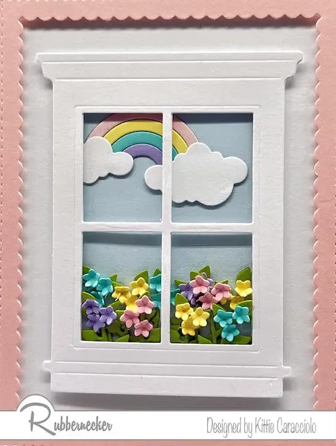 A Fun Twist on A Window Die Cut Card Idea! - Kittie Kraft