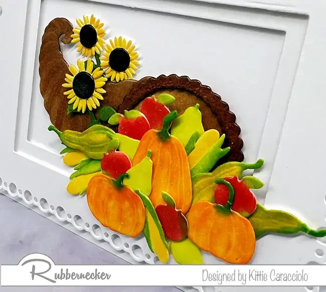 Use a Layered Rectangle Die Cut Frame To Add Drama and Depth! - Kittie ...