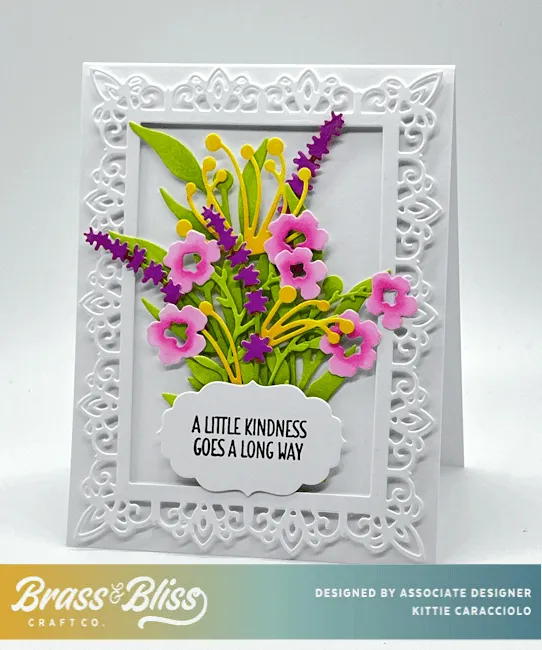Colorful Spring Flowers Bouquet - Kittie Kraft