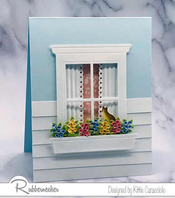 A Cute Way To Use a Window Die Cut - Video - Kittie Kraft