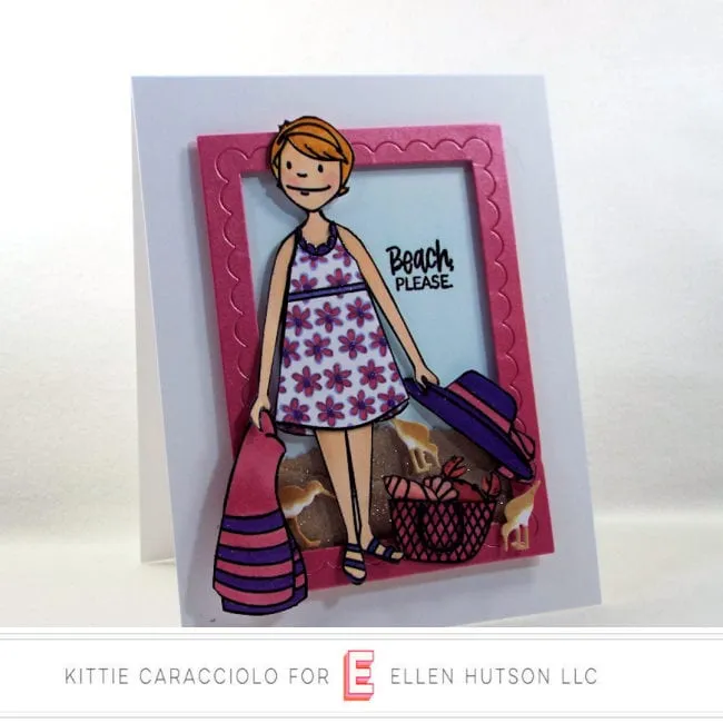 Essentials by Ellen Beach Lady and Color Trend - Kittie Kraft