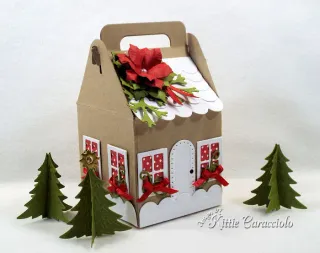 Christmas Charming Cottage Gift Box - Kittie Kraft