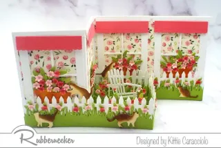 Z Fold Window Card - Kittie Kraft