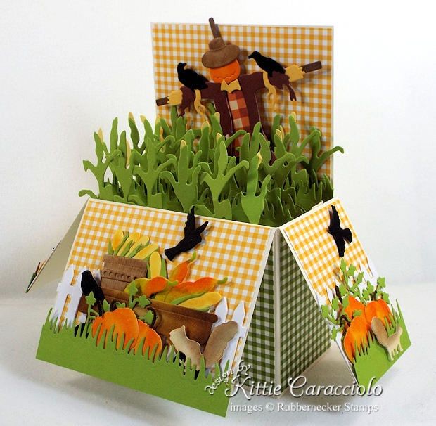 Fall Pop Up Box Card Ideas - Kittie Kraft