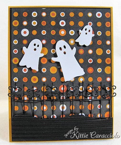 Cute Spooky Ghost Trio - Kittie Kraft