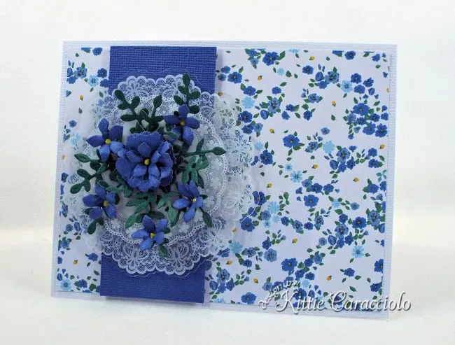 Spellbinders June Card Kit of the Month - Kittie Kraft