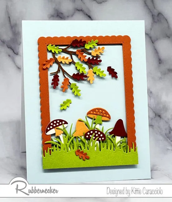 Sweet Fall Cards to Make With Die Cuts - Kittie Kraft